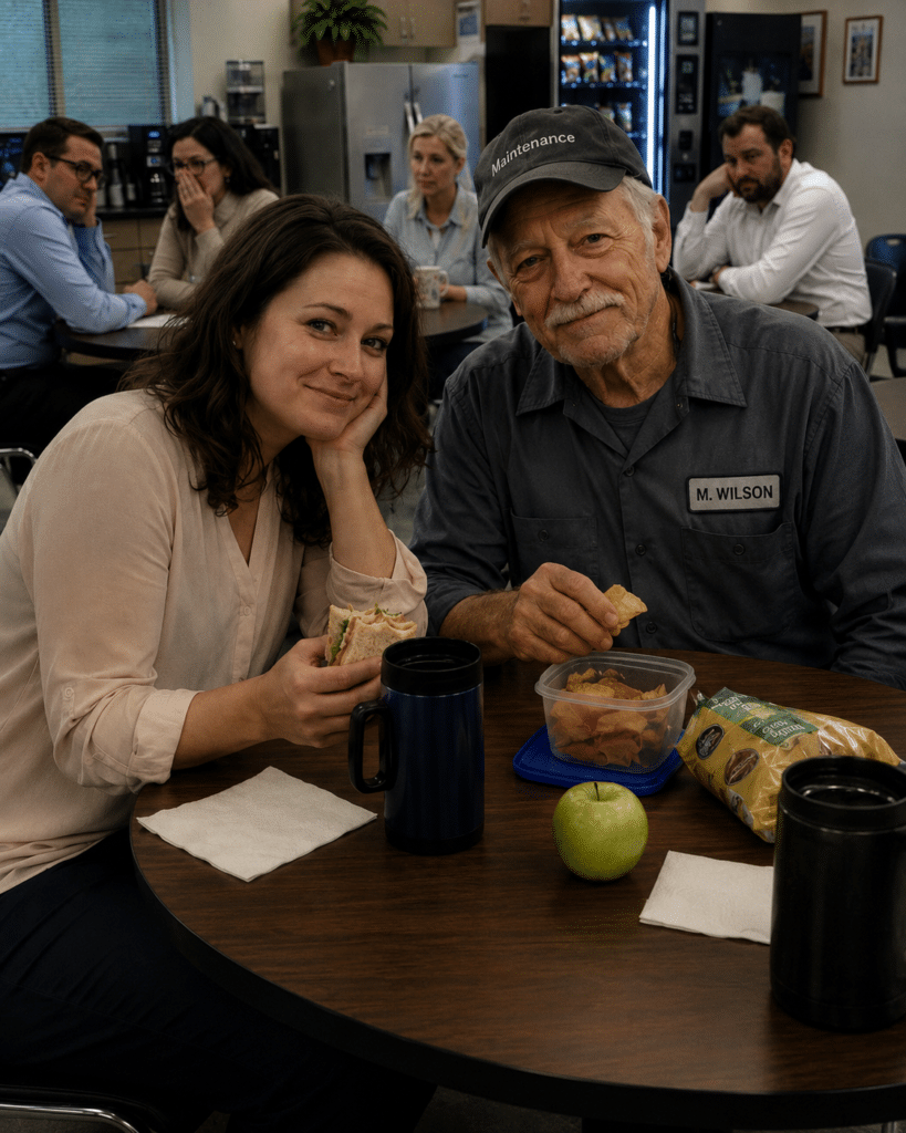My Coworkers Teased Me for Eating Lunch with the Lonely Janitor Every ...